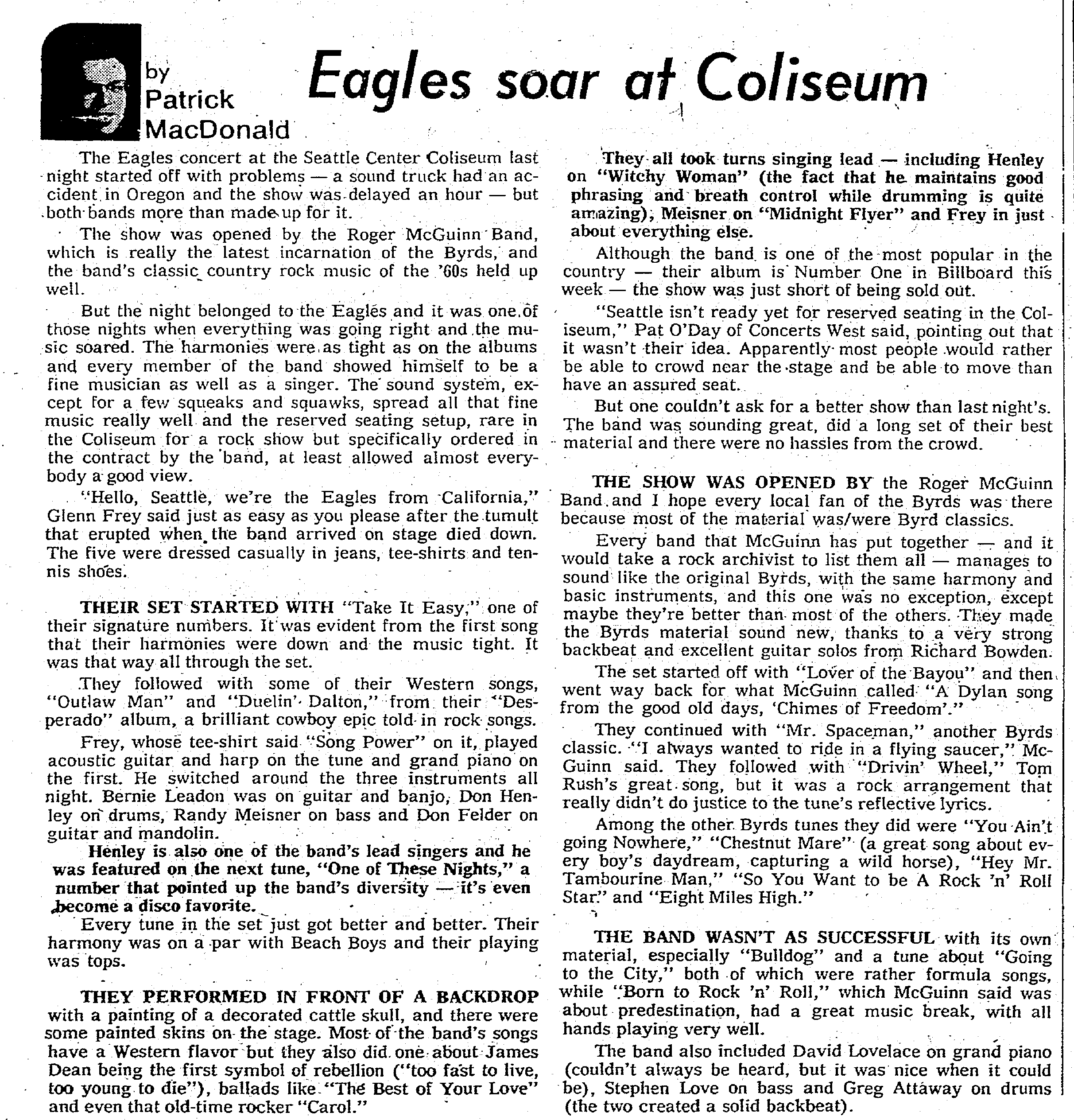 Seattle Daily Times, August 22, 1975