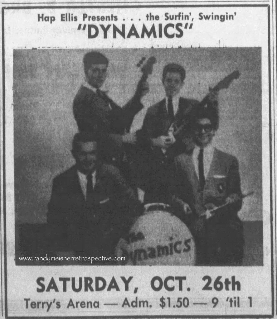 Photo Archive: The Drivin’ Dynamics, c.1963 - Randy Meisner: A ...