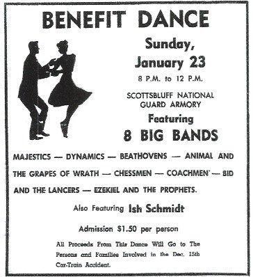Benefit Dance – January 23, 1966 (via “Scottsbluff in ’62” by Steven ...