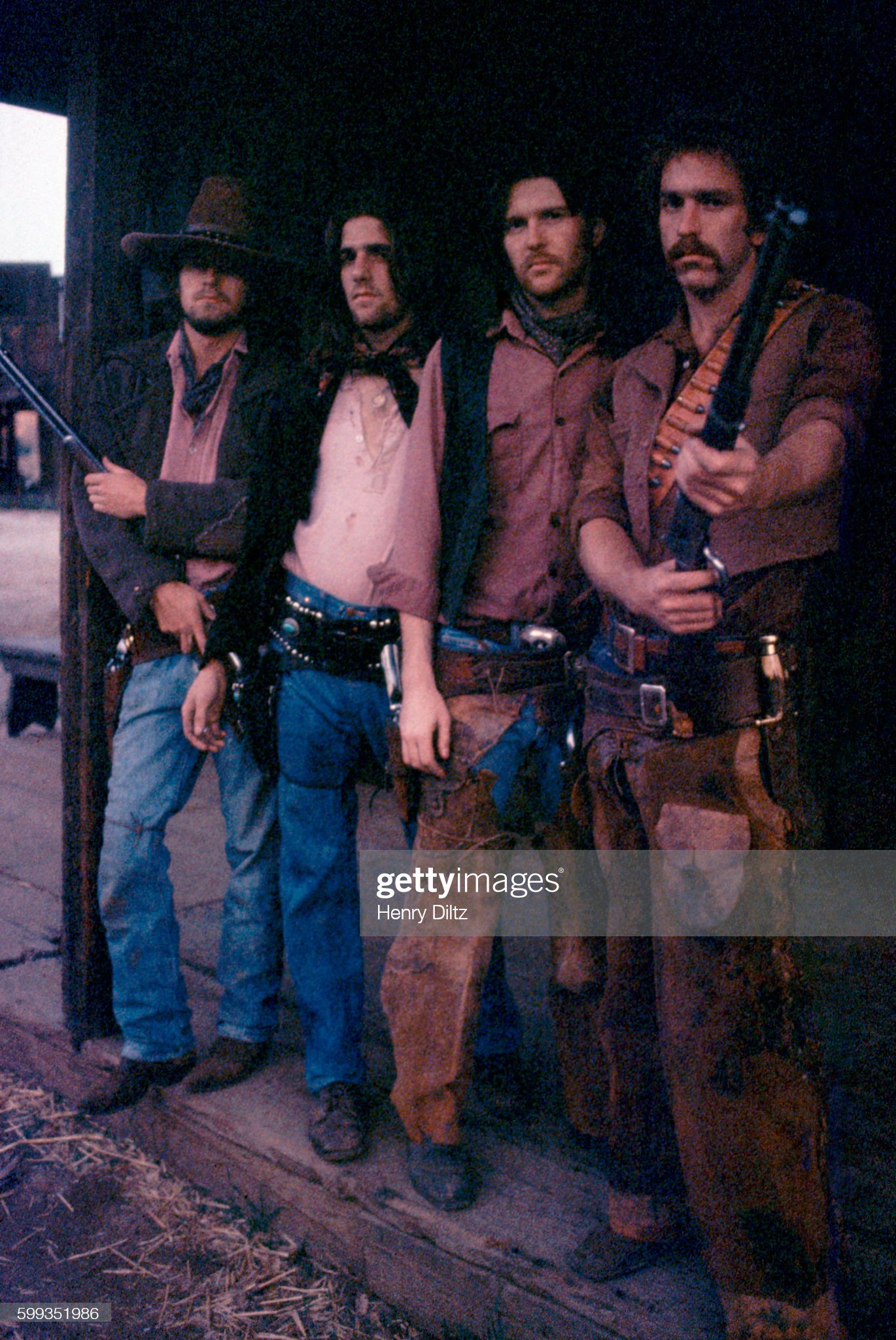 Eagles, Desperado Cover Shoot, December 18, 1972