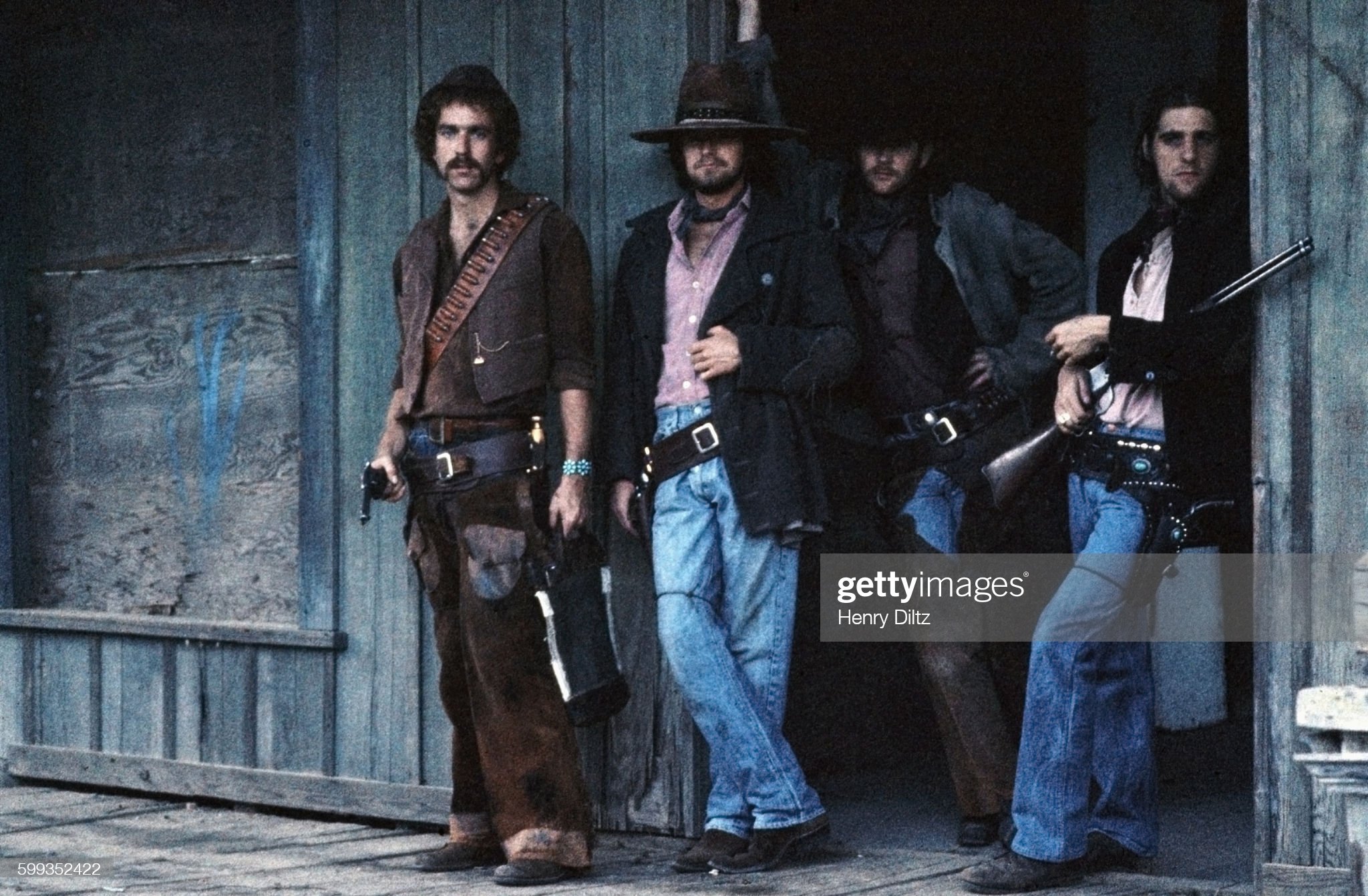 Eagles, Desperado Cover Shoot, December 18, 1972