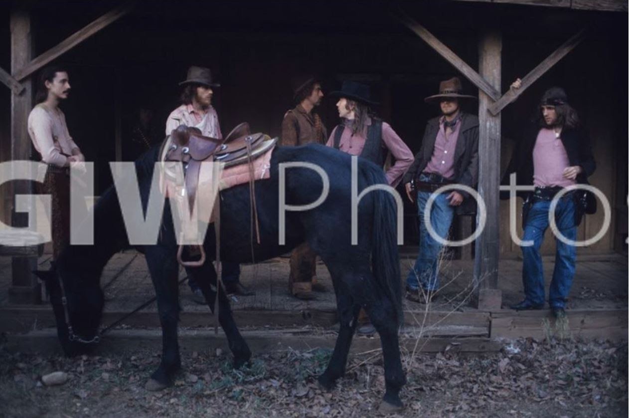 Eagles, Desperado Cover Shoot, December 18, 1972