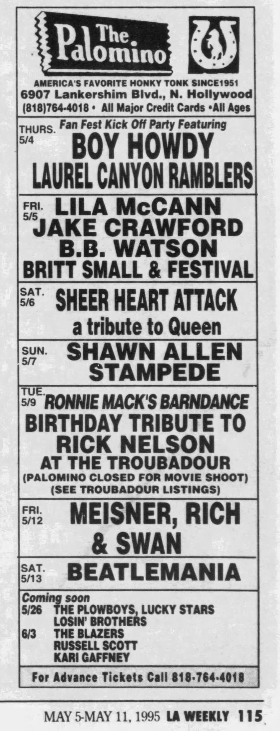 LA Weekly, May 11, 1995