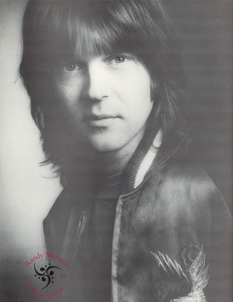 Photo Archive: Randy Meisner by Gary McGuire, 1976 - Randy Meisner: A ...
